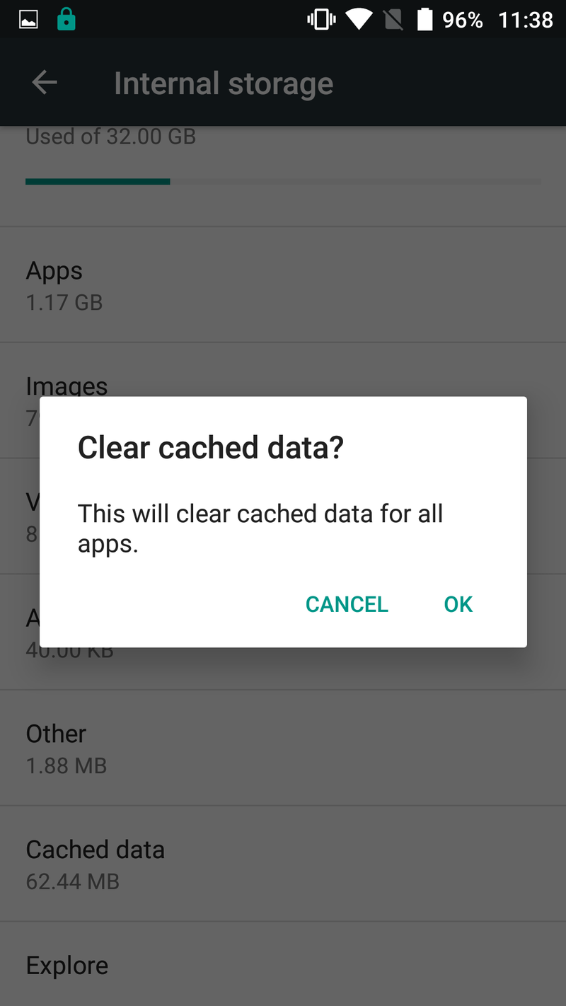 How to Fix 'Insufficient Storage' Error: Delete Cached Files in Android