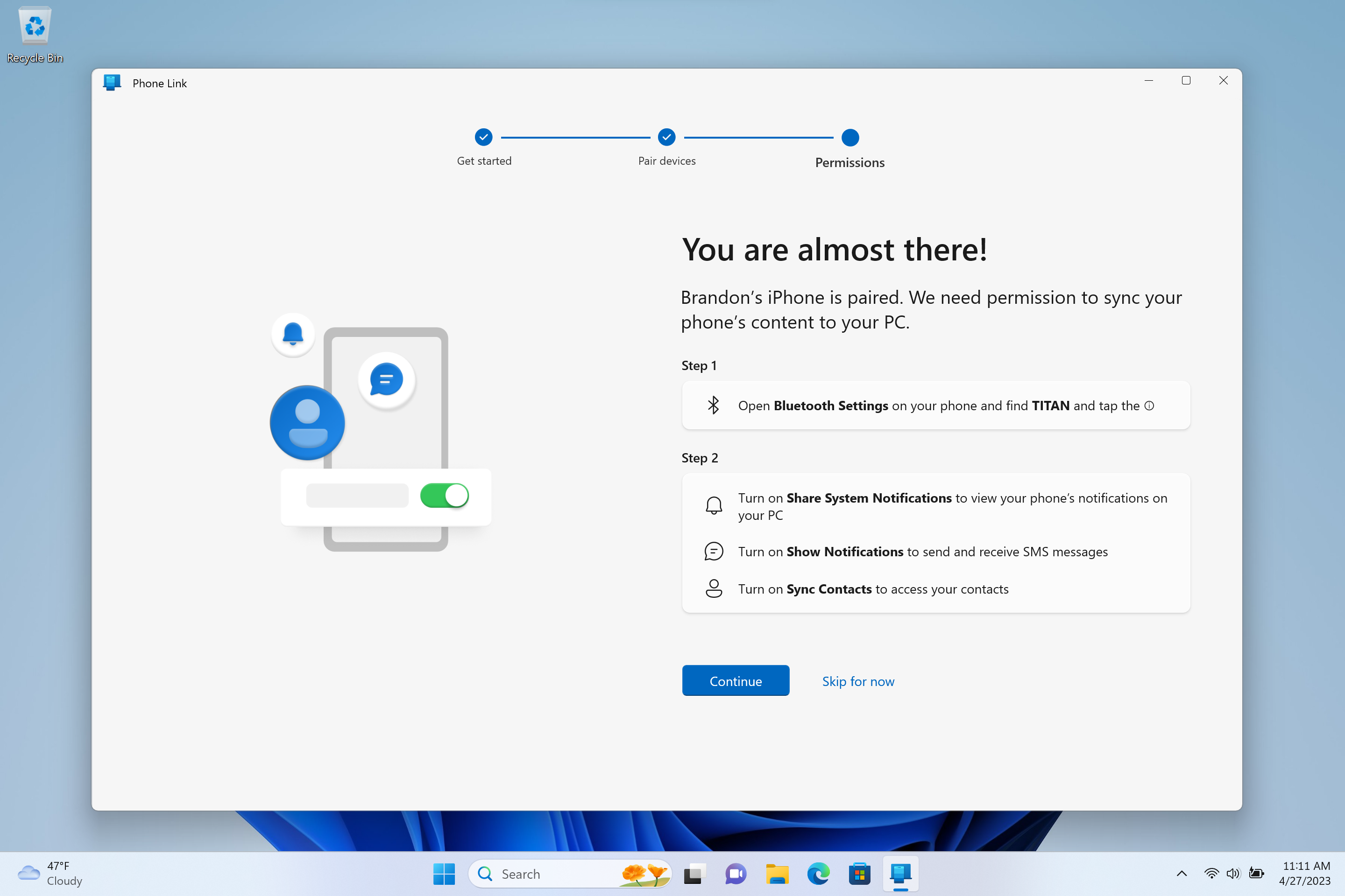 Microsoft S Phone Link For Ios Now Available To All Windows 11 Users