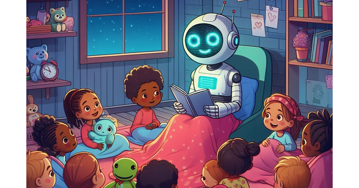 AI Begins Telling Bedtime Stories to Kids Amid Legal, Ethical Concerns