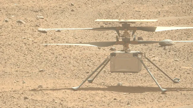 NASA Back in Touch with the Mars Ingenuity Helicopter