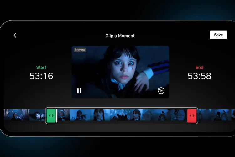 Netflix Introduces Highlight Clip Sharing Feature on Mobile App