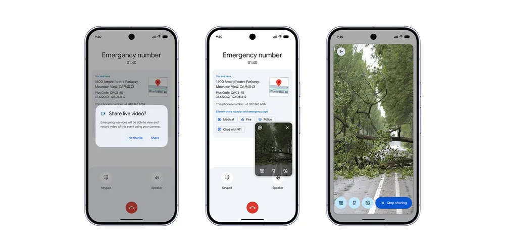 Android Introduces Emergency Live Video to Help Responders See ...